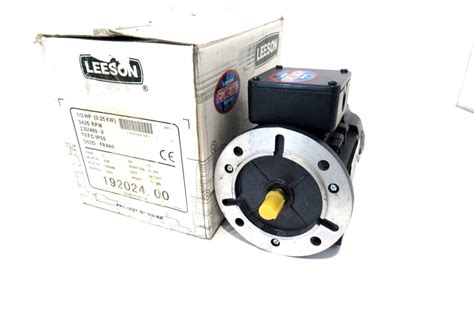 New Leeson 19202400 Iec Metric Motor 19202400 Sb Industrial Supply Inc