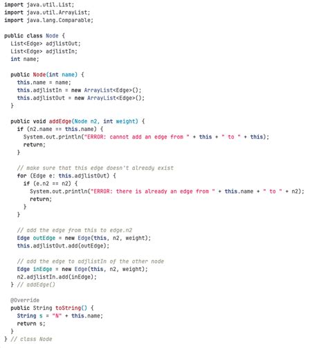 Solved Please Code In Java And Add Comments For My
