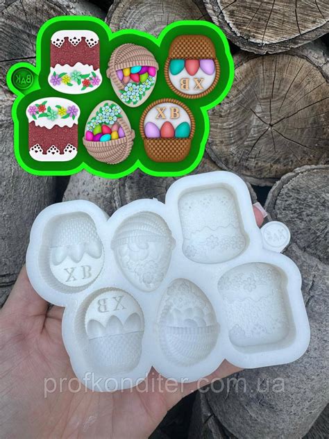 Ексклюзив Силіконовий молд для шоколаду мастіки карамелі та ін Цукерки Великдень продаж