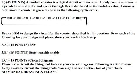 SOLVED Text Digital Logic POINTS A Modulo Counter Is A Digital
