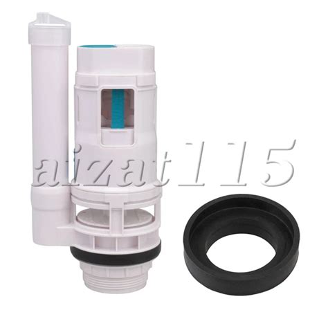 TOILET FLUSH VALVE Push Button Valve Dual Flush Syphon Bottom Inch PicClick UK