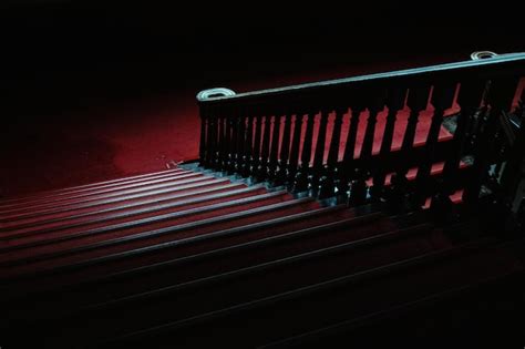 Premium Photo Red Building Interior