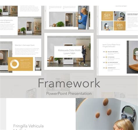 Framework PowerPoint Template TemplateMonster
