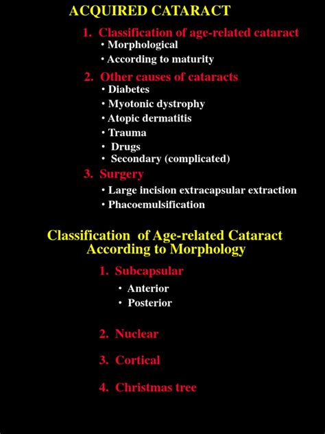 Classification Of Age Related Cataract Pdf Cataract Senses