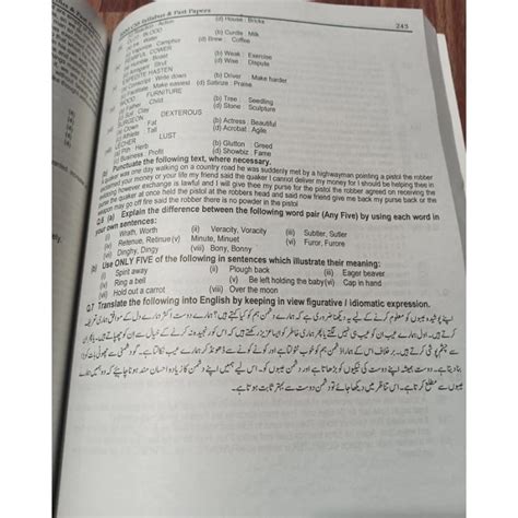 Css Syllabus And Past Papers Of All Subjects Including Optionals By Hsm