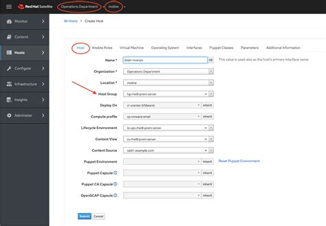 how to provision a rhel vm from red hat satellite