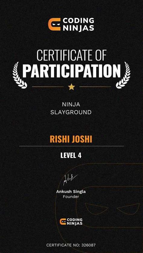 rishi joshi on linkedin codingninjas participation