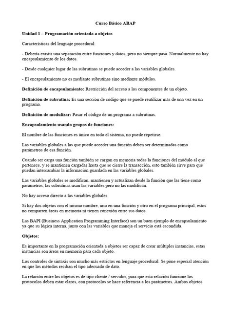 curso básico abap pdf