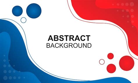 Premium Vector Flat Curve Red And Blue Background