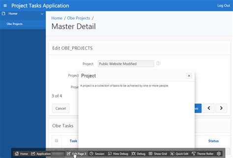 Creating And Running A Database Application Using Oracle Application