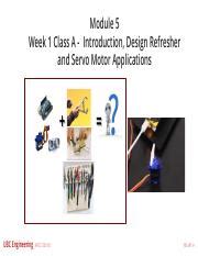 APSC Module SkeletonNotes Pdf Module Week Class A Introduction Design Refresher And