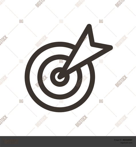 Focus Arrow Icon Vector And Photo Free Trial Bigstock