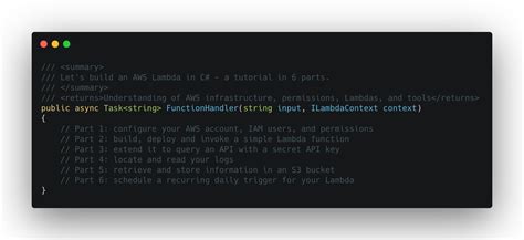 Instantiatordev Building An Aws Lambda In C Part 3 Apis And