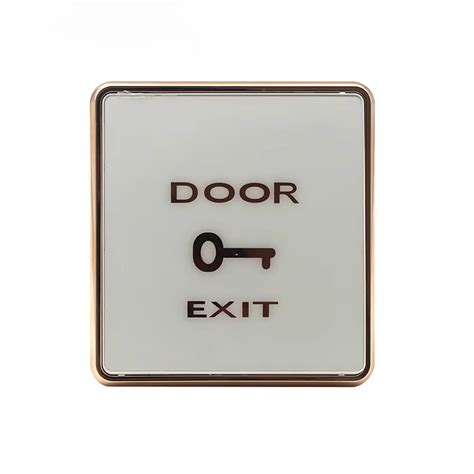 Door Exit Push Release Button Switch For Access Control System Electronic Door Lock Shopee