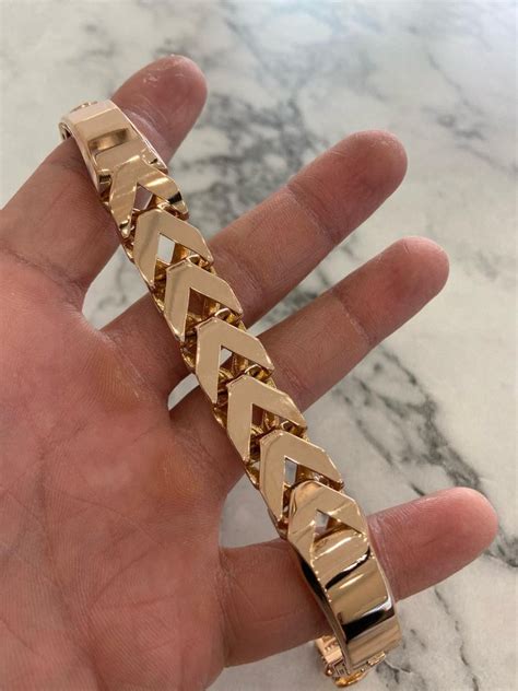 18k 체인팔찌 11 35돈 남자금팔찌 헬로마켓