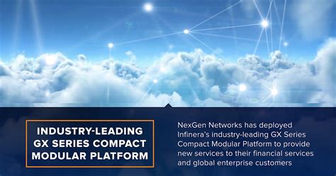 nexgen networks deploys infinera s gx series solution