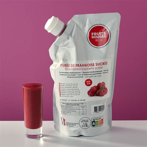 Fruits Rouges And Co Raspberry Purée Blackdown Growers
