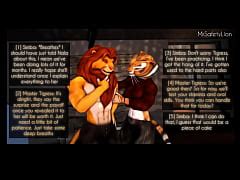 Mrsafetylion Official Kung Fu Panda X Lion King Comic With Animation Simba X Master Tigress