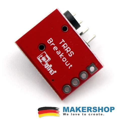 Trrs Jack 35mm Breakout Modul Adapter Buchse Breadboard Audio Arduino