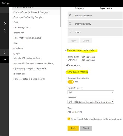 Solved Guidelines For Setting On Premises Gateway In A Sh