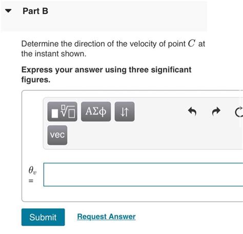 Solved Member Ab Has The Angular Velocity ωab5rads And