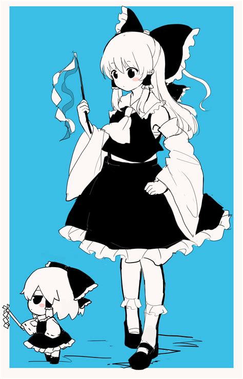 Hakurei Reimu Touhou Drawn By Rei Tonbo Danbooru