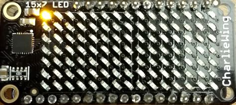 circuitpython circuitpython hardware charlieplex led matrix adafruit learning system