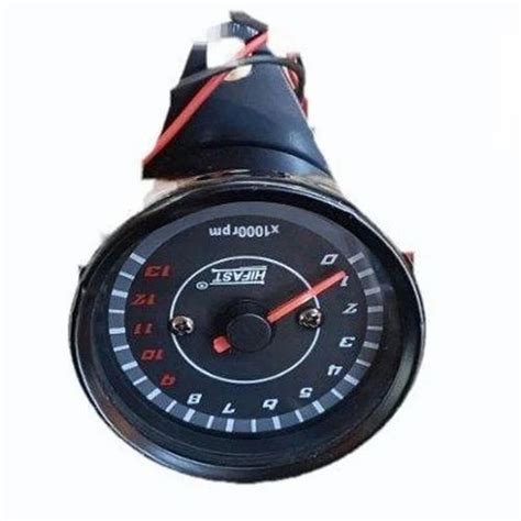 Round Meter Shape Analog Abs Plastic Two Wheeler Speedometer At ₹ 390