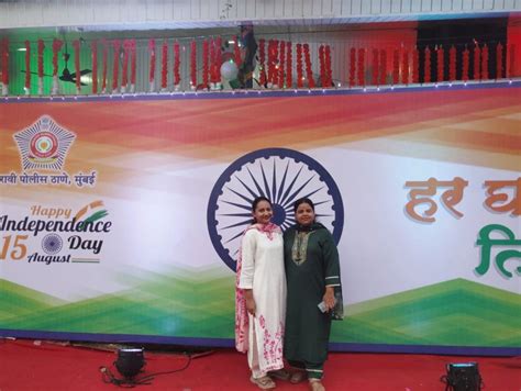 sanjana goud on linkedin event independent day celebration with dharavi police station…