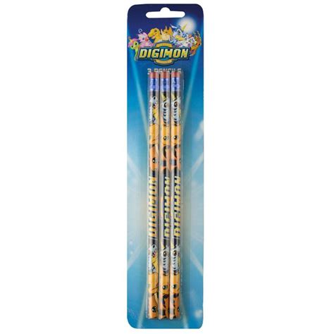 Digimon Pack Of Pencils Funstra
