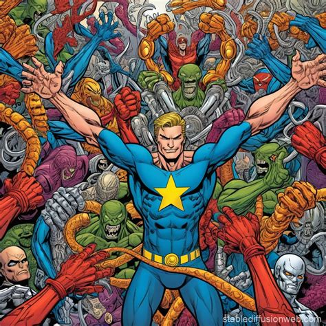 Multidimensional Figure Stable Diffusion Online