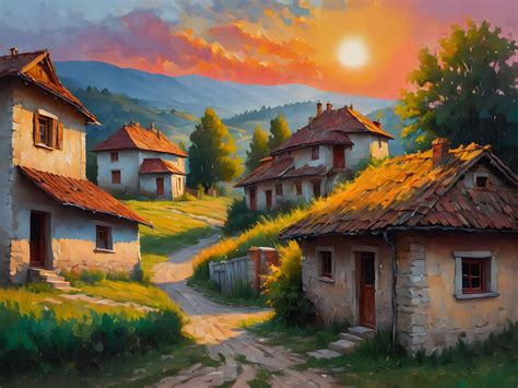 Селска идилия Roi Art