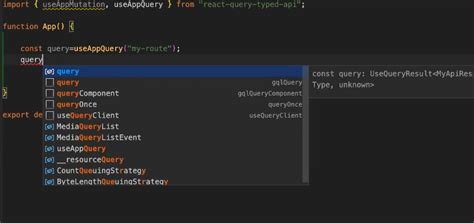 An Opinioneted Wrapper Around React Query To Implement Fully Typed Api