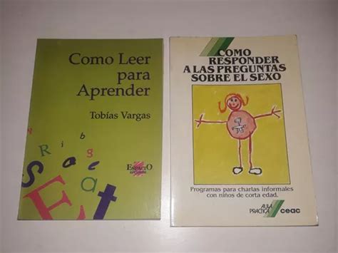 Como Leer Para Aprender Como Responder A Las Preg Sobre Sex Mercadolibre Como Leer Para Aprender Como Responder A Las Preg Sobre Sex Mercadolibre