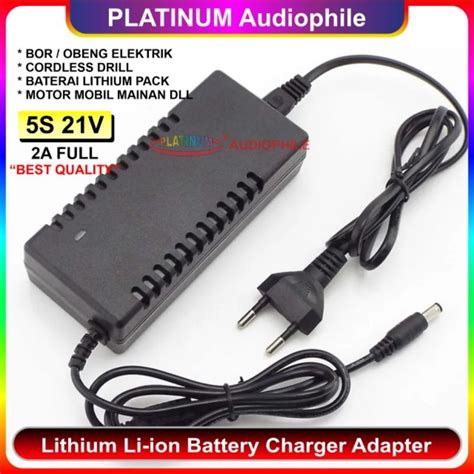 Jual ADAPTOR CHARGER LITHIUM 21V 2A LI ION 18650 BATERAI CHARGER Shopee Indonesia