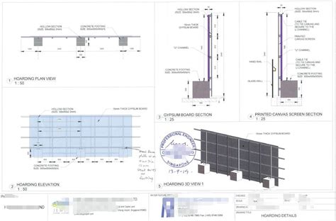 Hoarding Works Gypsum Board Hoarding Metal Hoarding Hoarding With Sticker Hoarding For Shop