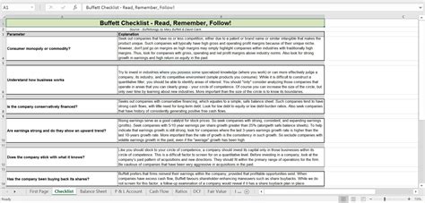 Stock Analysis Excel Model Eloquens