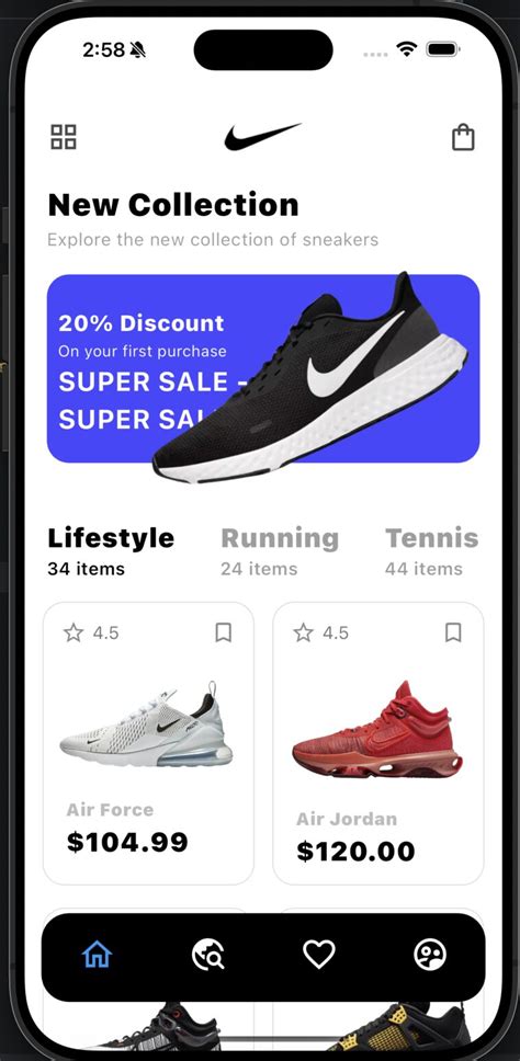 Nimesh Vasani On Linkedin Flutter Uichallenge Nikeappredesign Appdevelopment Flutterdev