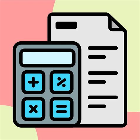 Illustration Vector Graphic Of Accounting Calculator Calculation Icon 11353811 Vector Art At
