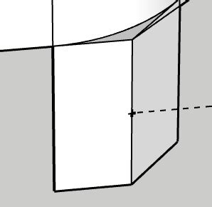 Intersection Of Curved Push Pulls With Angled Surfaces SketchUp SketchUp Community