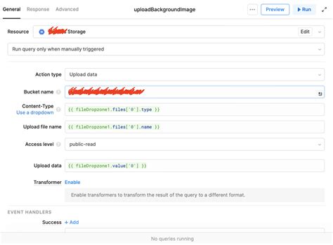 How To Upload A File To Google Cloud Storage App Building Retool Forum