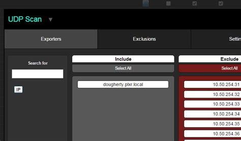 Internet Threats Udp Scans Plixer