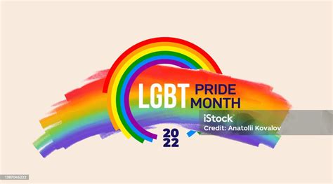 Lgbt 플래그 웨이브 브러시 스트로크와 프라이드 배너 2022 프라이드 월 일러스트레이션 프라이드 무지개 플래그 웨이브 기호