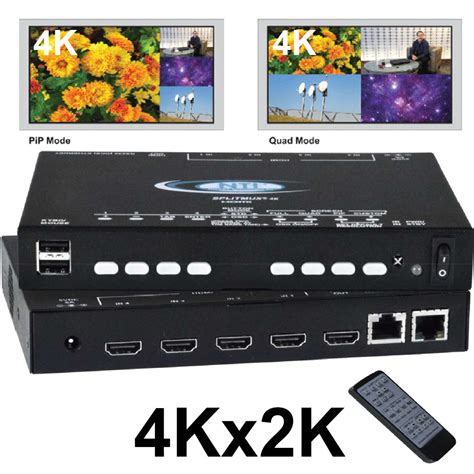Dvi Quad Screen Multiviewer Leadingfalas