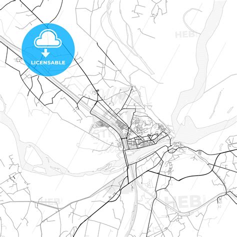 Vector Pdf Map Of Sukkur Pakistan Hebstreits