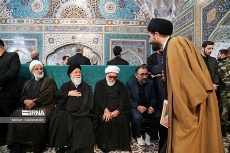 تصاویری از چهره غمگین آیت‌الله علم‌الهدی در سوگ شهید سید ابراهیم رئیسی همشهری آنلاین