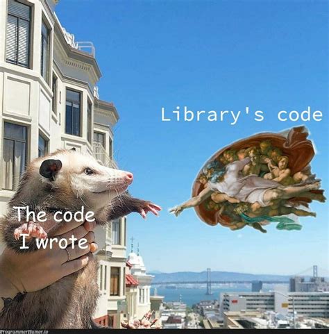 The Creation Of Bugs Programmerhumor Io