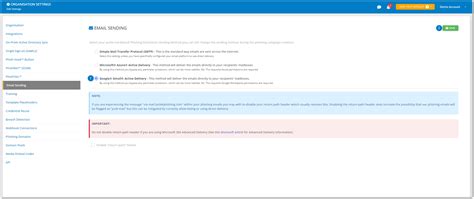 How To Set A Default Phishing Simulation Sending Method Knowledge Base