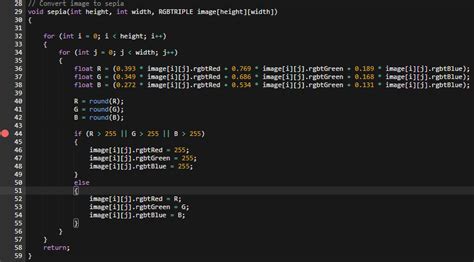 Specific Query About Some Code Ive Written In Filters Rcs50