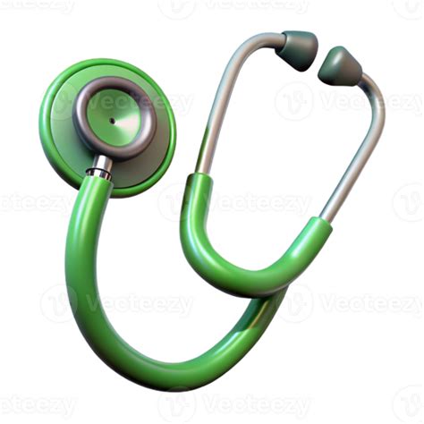 Extraordinary Traditional Green Stethoscope Realistic Style Cutout Exclusive 58029908 Png